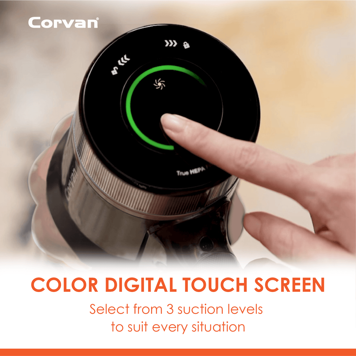 Corvan 2 In 1 Cordless Vacuum Cleaner & Cordless Mop K18 Pro